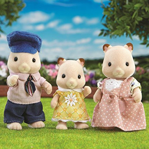 Calico Critters Fluffy Hamster Family - Smart Kids Toys