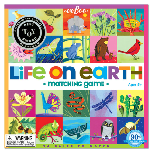 Life on Earth Matching Memory Game - Smart Kids Toys