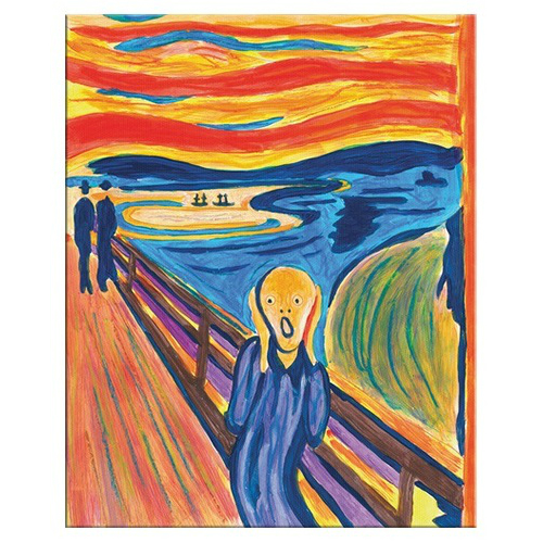 Faber-Castell Paint By Number - The Scream - Smart Kids Toys