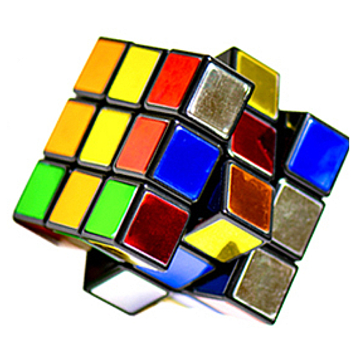 Rubik's 40th Anniversary Metallic Cube - Smart Kids Toys
