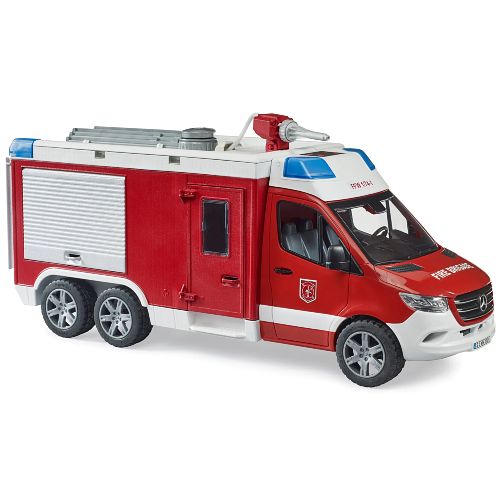 B02680 Bruder Mercedes Sprinter Fire Rescue Truck with Light & Sound