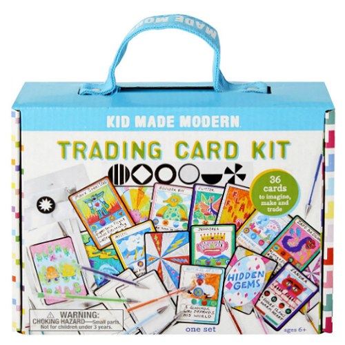Kid Made Modern Trading Card Kit - Smart Kids Toys